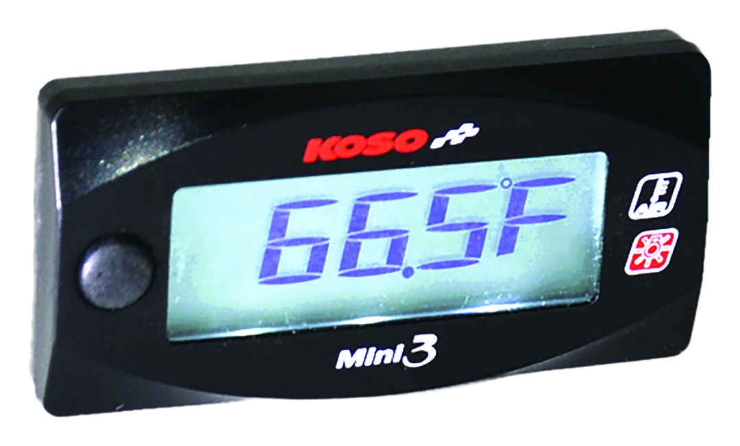 Koso Mini 3 Ambient Air Temperature Meter - RevZilla