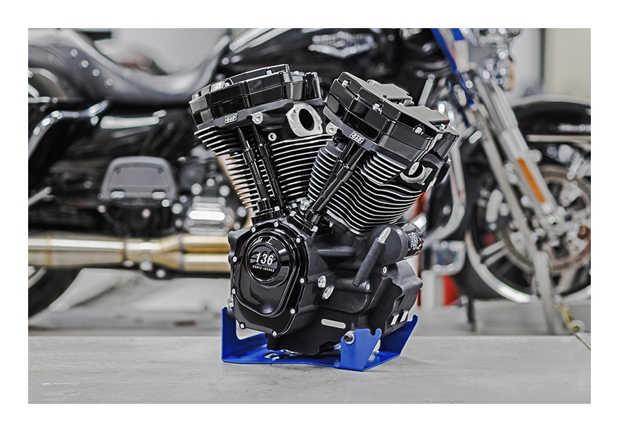 S&S Cycle MK136 Black Edition Engine With 550 G Cam For Harley Oil ...