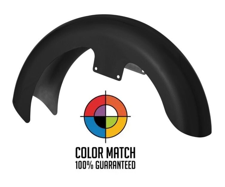 HogWorkz OE Color Matched 19" Wrapped Front Fender For Harley Touring ...