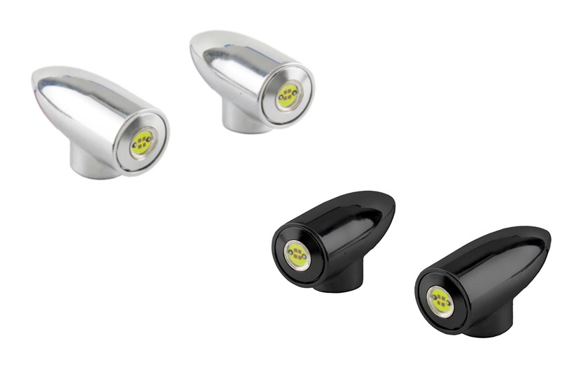 Paul Yaffe Lightning Bullet Turn Signals - RevZilla