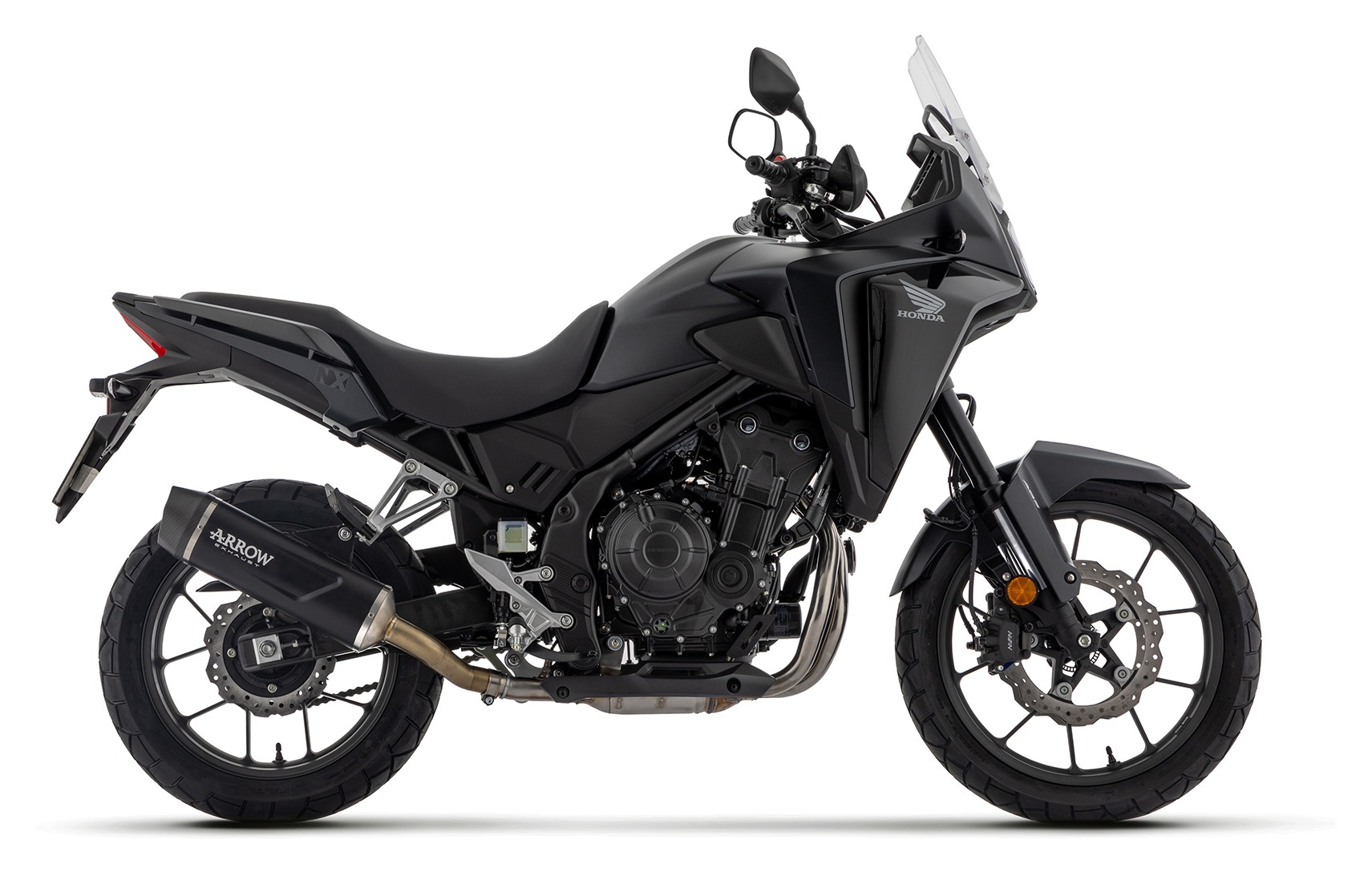 Arrow Indy Race EVO Slip-On Exhaust Honda NX500 2024-2025 - RevZilla