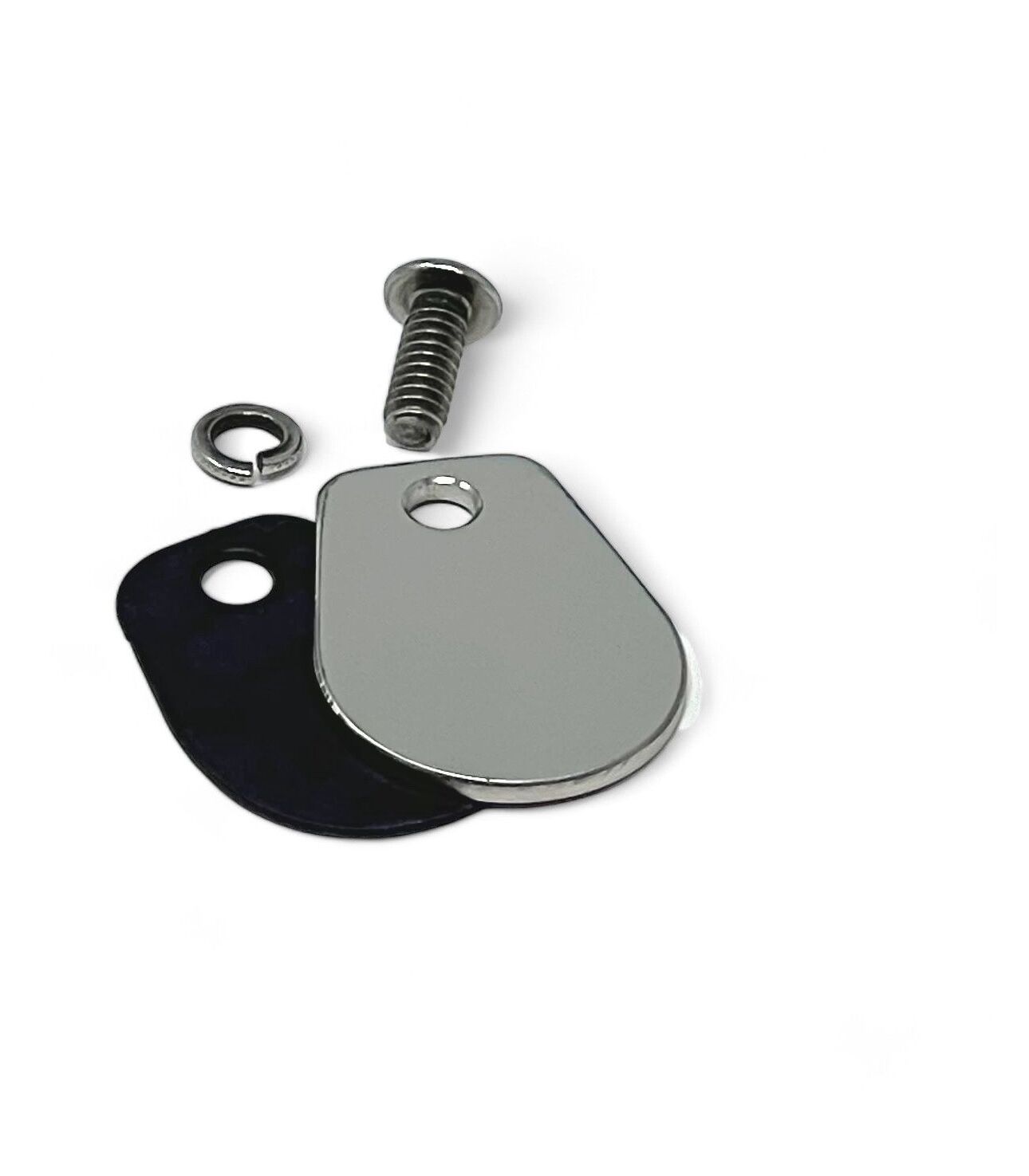Namz Polished Stainless Speedometer Drive Block-Off Kit For Harley 1936 ...