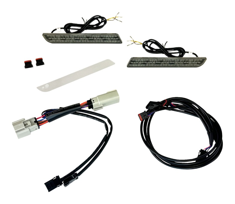 Custom Dynamics LED Fender Reflector Replacement Light For Harley Trike ...