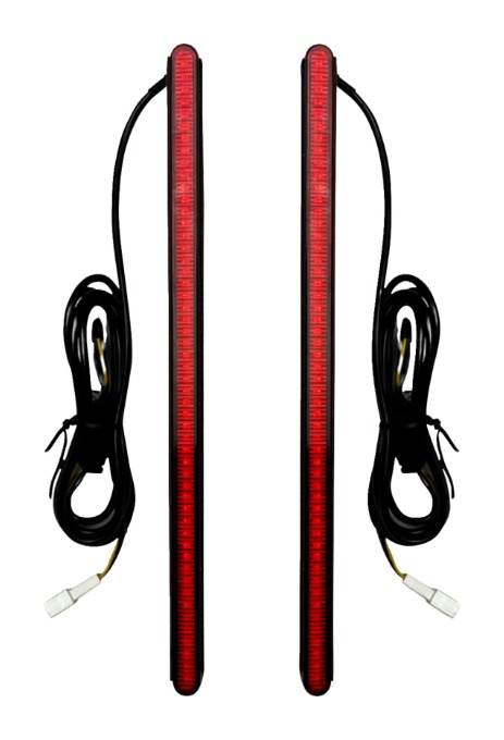 Custom Dynamics Genesis 8-1/2" Auxiliary LED Plasma Rods - RevZilla