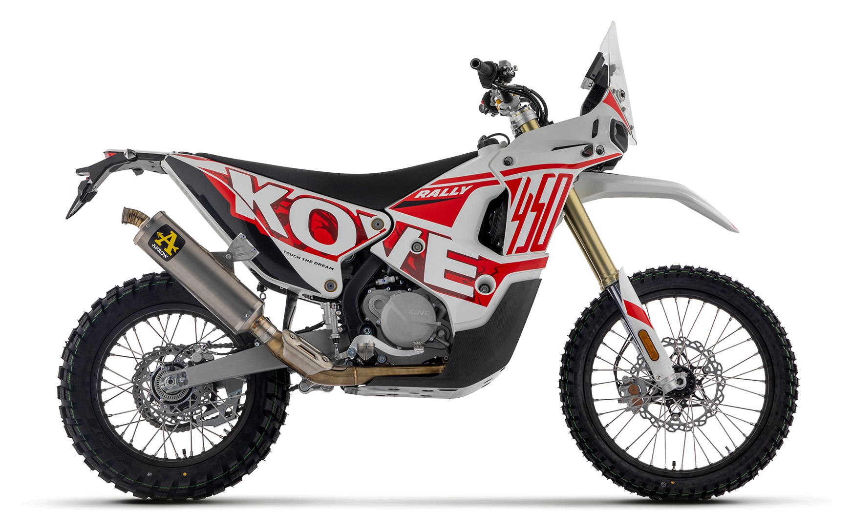 Arrow Indy Race Slip-On Exhaust Kove 450 Rally 2023-2024 - RevZilla