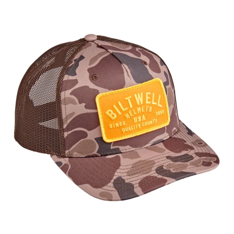 Biltwell Bark Snapback Hat - RevZilla