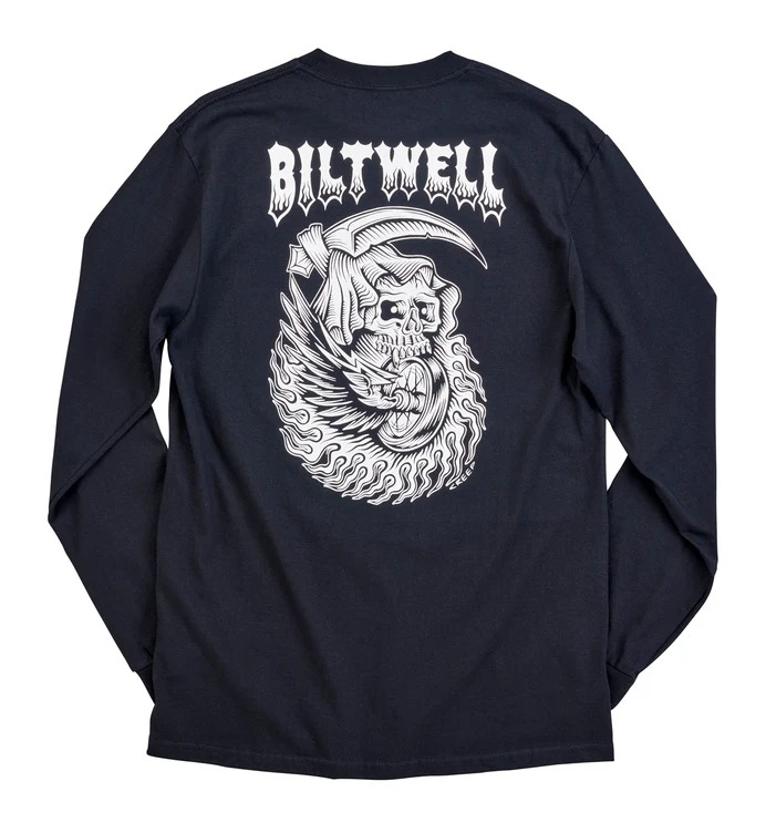 Biltwell Creep Long Sleeve T-Shirt | 25% ($11.24) Off! - RevZilla