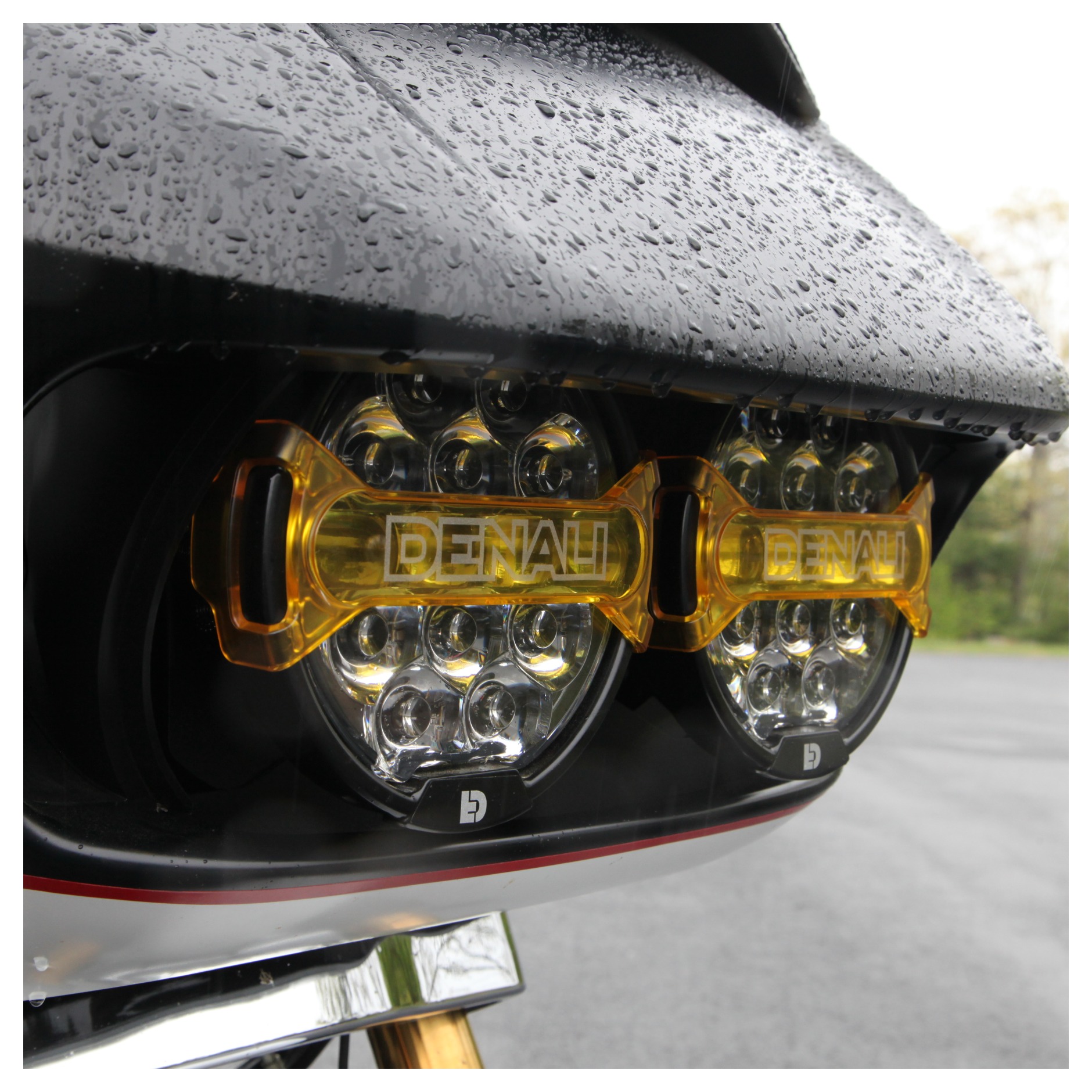 Denali Destroyer LED Headlight Kit For Harley Road Glide 2015-2025 ...