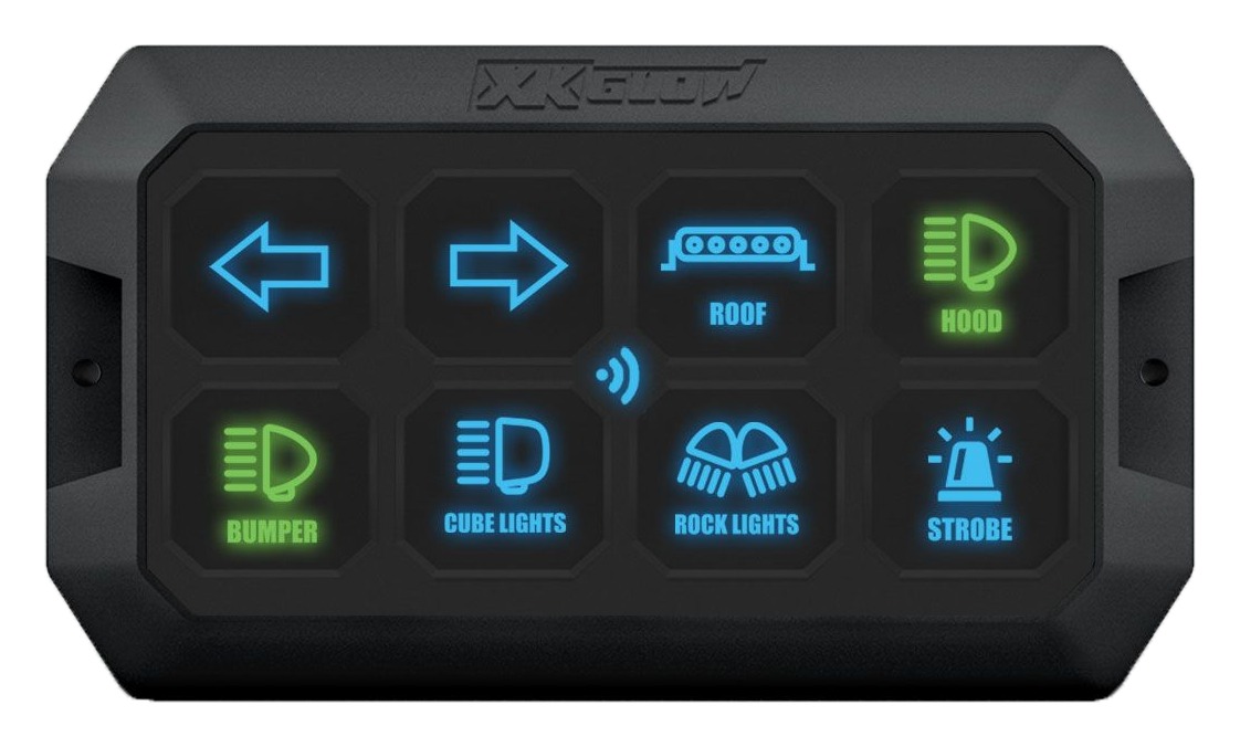 XKGLOW XKcommand Off-Road Switch Panel - RevZilla