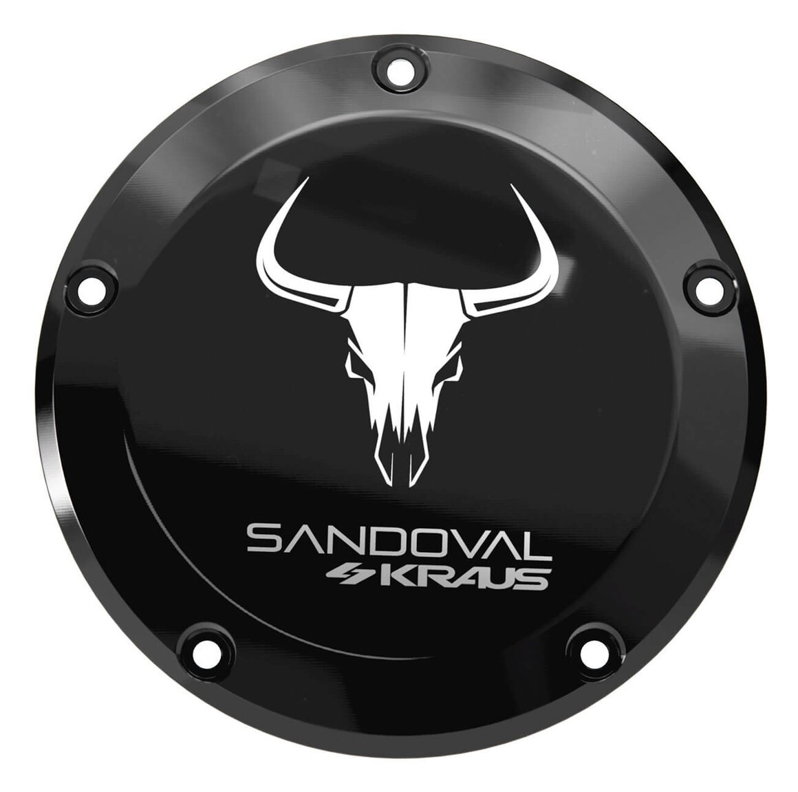 Kraus Sandoval Dead Head Derby Cover For Harley 2015-2026 - RevZilla
