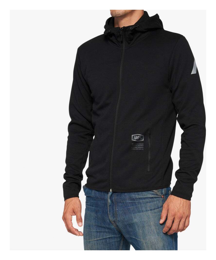 100% Viceroy Tech Zip Up Hoody - RevZilla