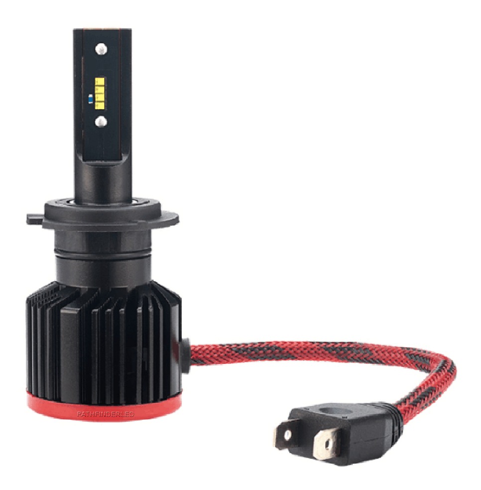 PathfinderLED H7 Tri-LED Headlight Bulb - RevZilla
