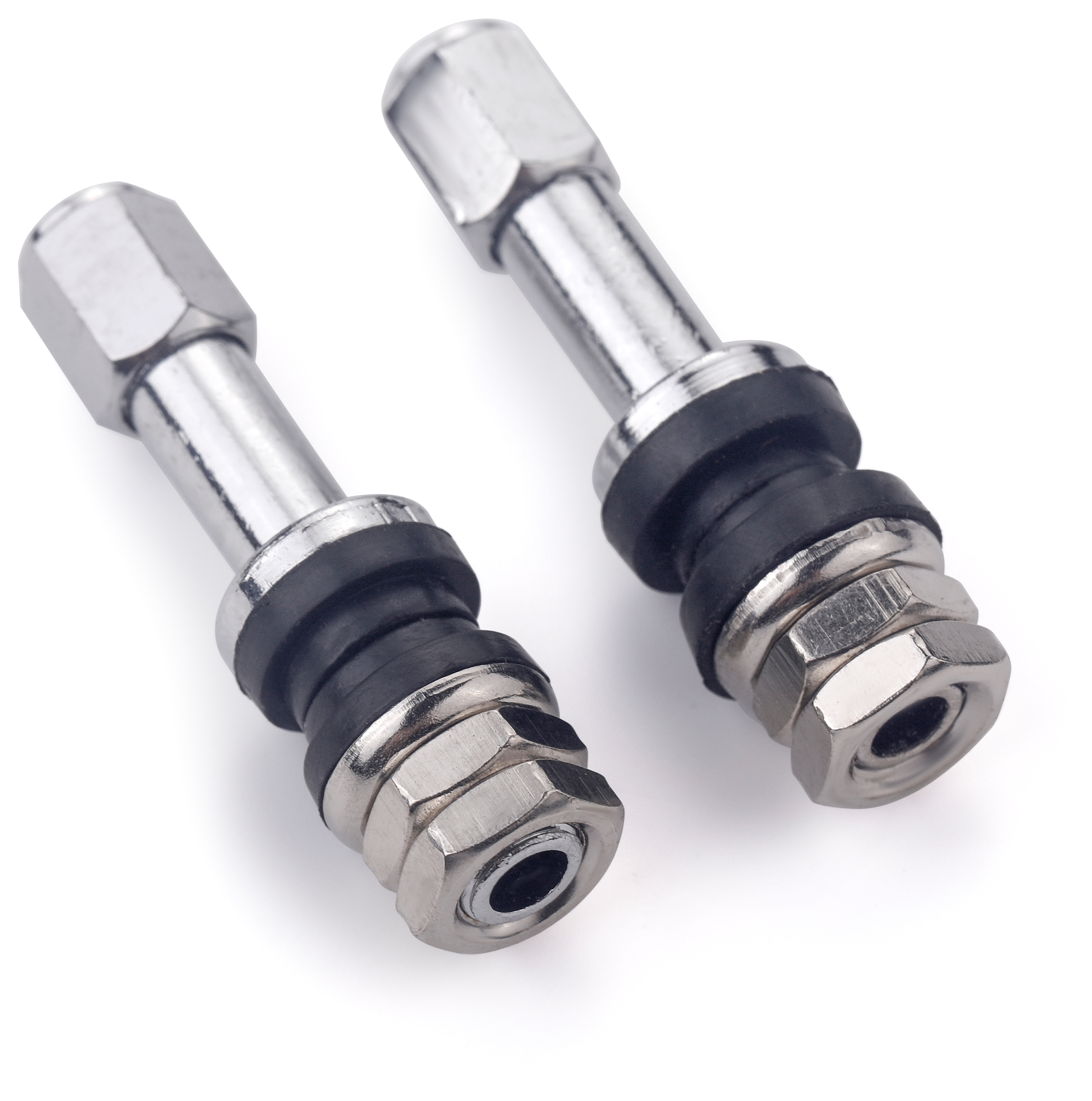 Motolis Chrome Valve Stem - RevZilla