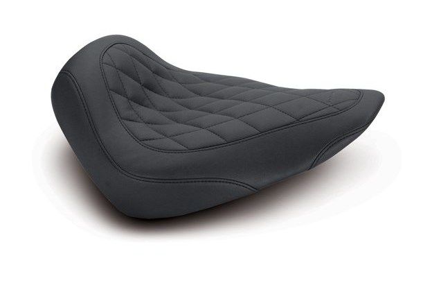 Mustang Wide Tripper Diamond Solo Seat For Harley Softail 2000-2006 ...