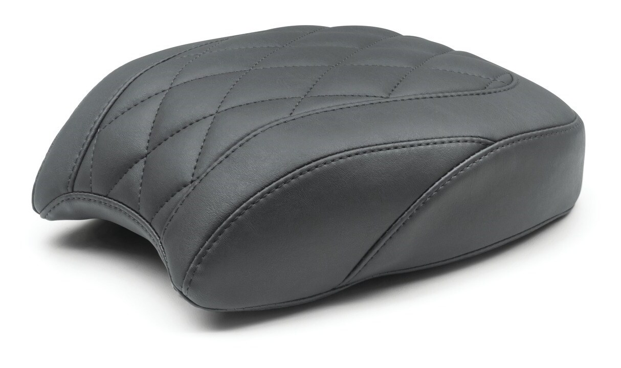 Mustang Wide Tripper Diamond Passenger Seat For Harley Softail Slim ...