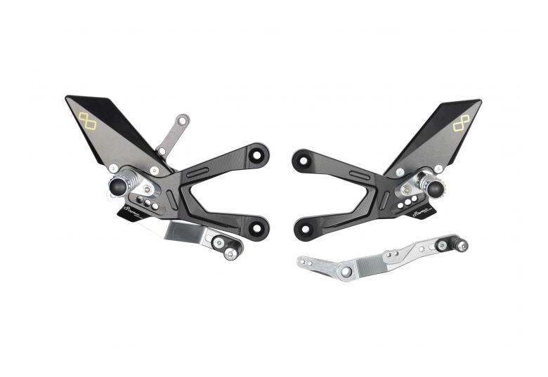 Lightech Track System Rearsets Honda CBR1000RR-R Fireblade SP 2021-2023 ...
