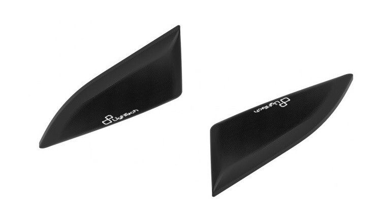 LighTech Mirror Block Off Plates Ducati Panigale V4 2020-2024 - RevZilla