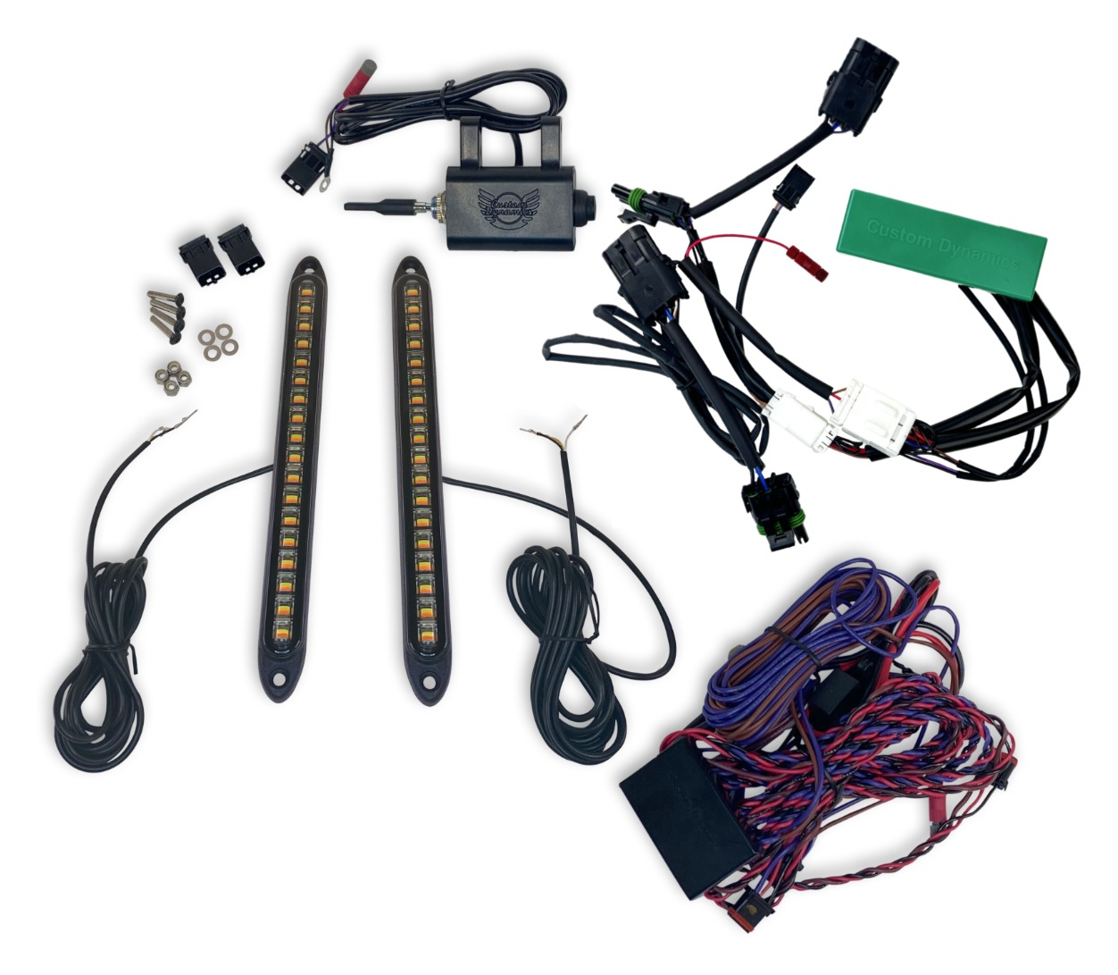 Custom Dynamics Front And Rear Turn Signal Street Legal Kit Can-Am ...