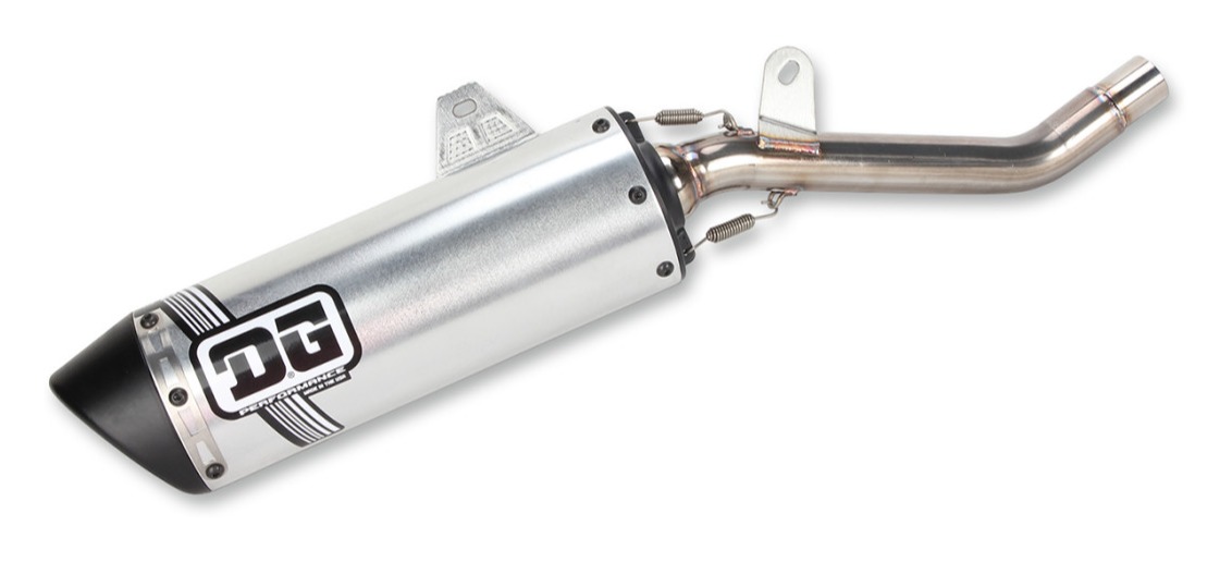 DG Performance V2 Slip-On Exhaust Suzuki DR200S / SE 1996-2020 - RevZilla