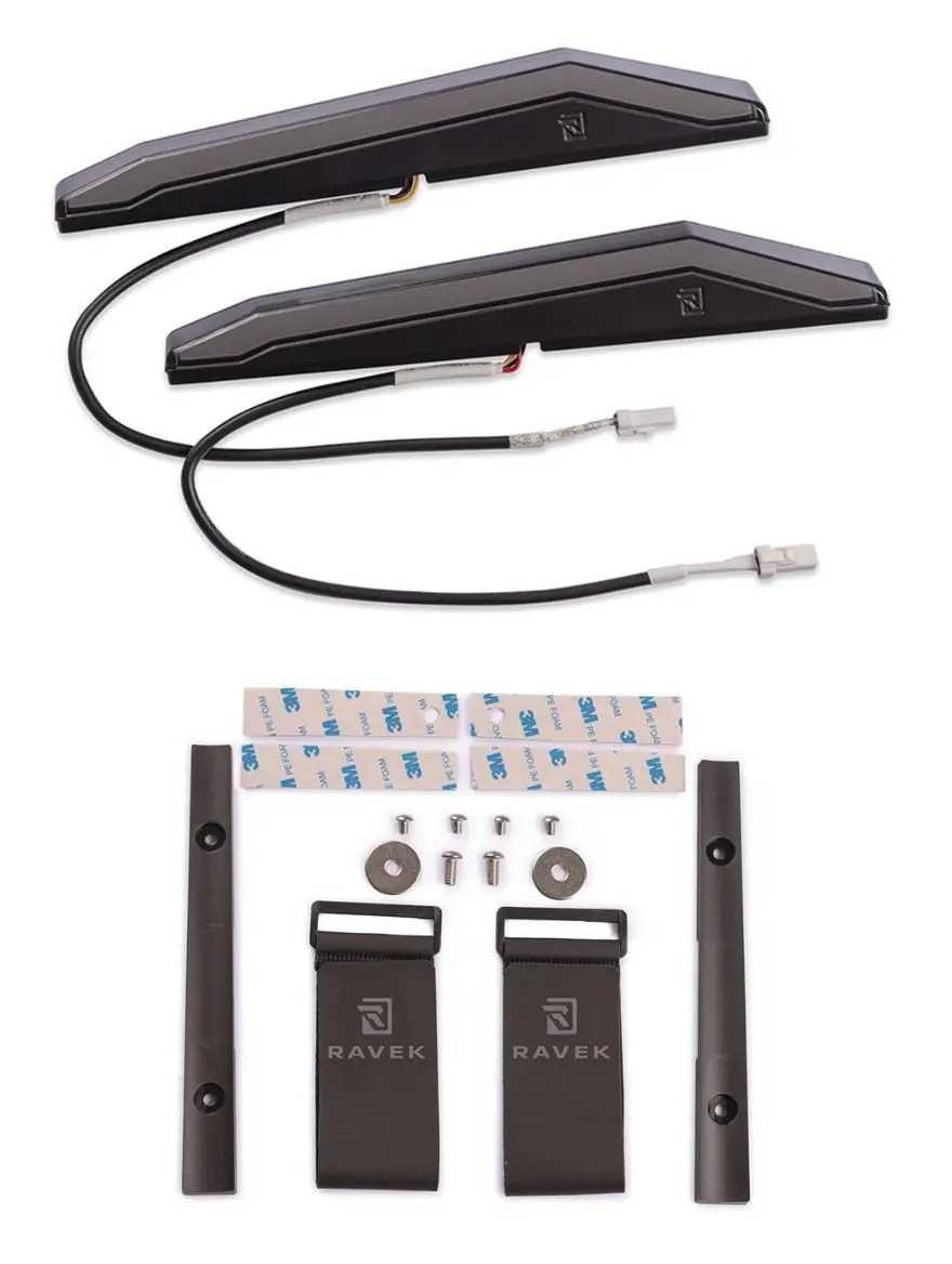 Ravek Plug & Play Apex Running Lights Kawasaki Mule Pro 2015-2025 ...