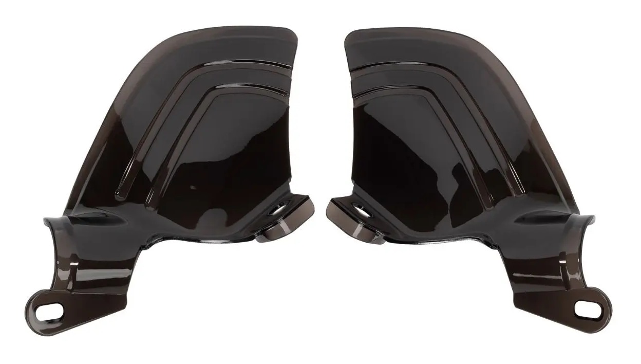 HogWorkz Smoked Mid-Frame Air Deflectors For Harley Softail 2018-2026 ...