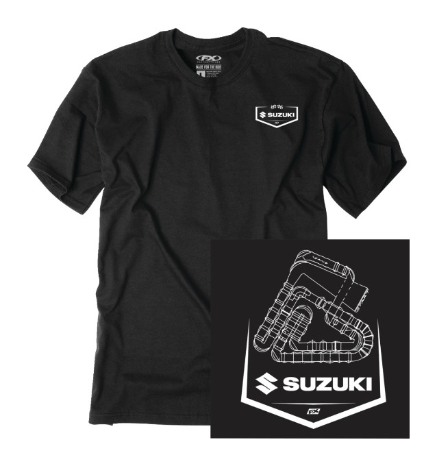 Factory Effex Suzuki Track T-Shirt - RevZilla