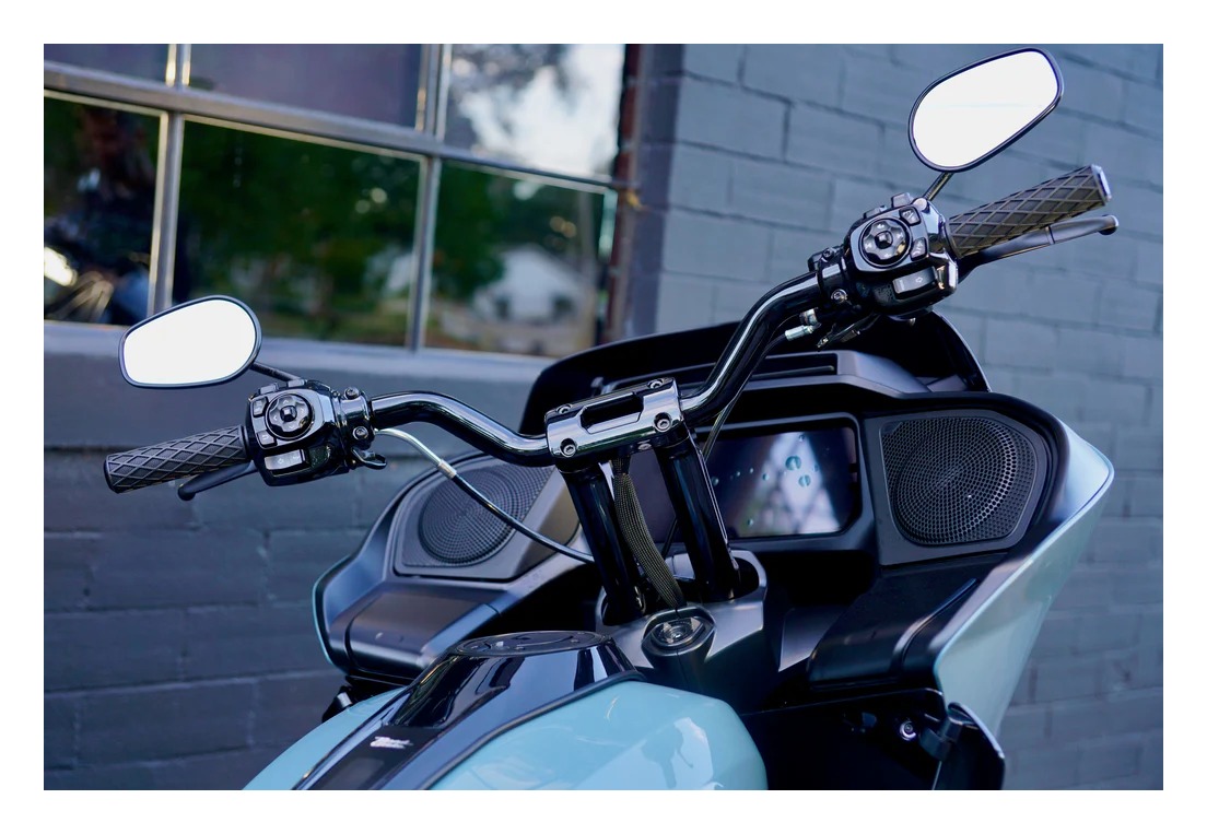 KST Kustoms Apex Riser And Mid Moto Handlebar Kit For Harley FLTRX 2023 ...