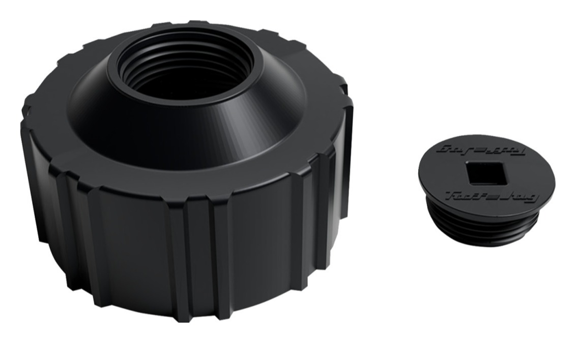 Tuff Jug Fuel Cap And 1" Plug Set - RevZilla