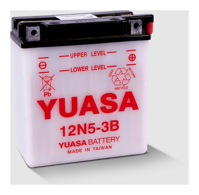 Yuasa 12N5-3B Yumicron Conventional Battery | 25% ($21.19) Off! - RevZilla