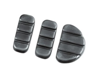 Kuryakyn Replacement Rubber Pads for ISO-Brake Pedals - RevZilla