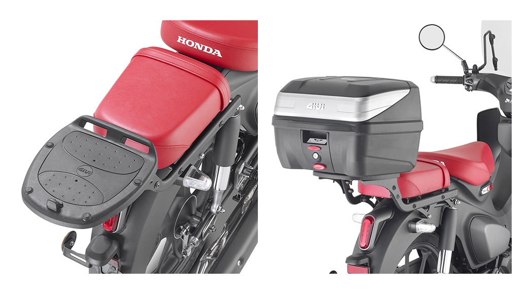 Givi SR1195 Monolock Top Case Rack Honda Super Cub 2022-2024 - RevZilla