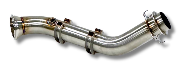 Trinity Racing High Flow Head Pipe Can-Am Maverick R 2024-2025 - RevZilla