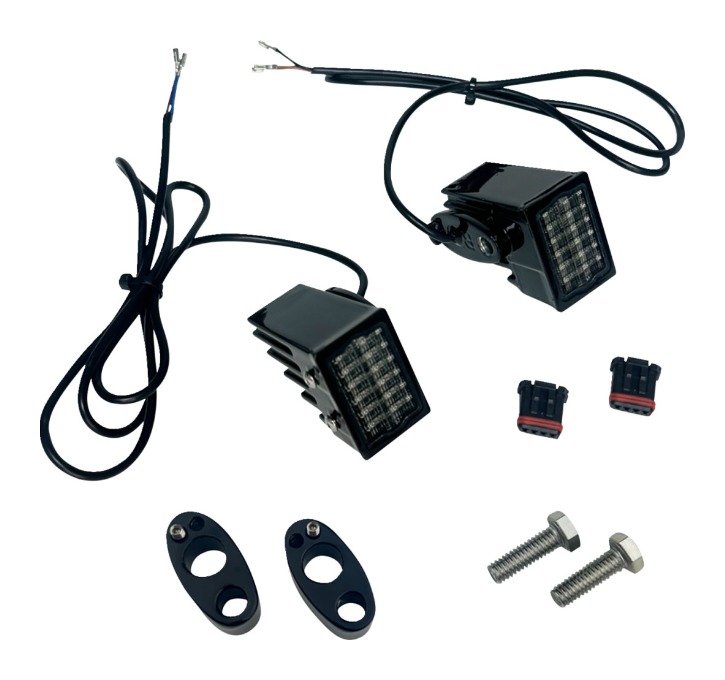 Custom Dynamics Rear Strut Mount LED Turn Signals For Harley - RevZilla