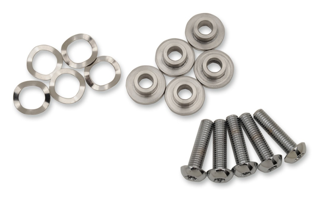 Drag Specialties Floating Brake Rotor Hardware Kit For Harley Touring 2014-2025 - RevZilla