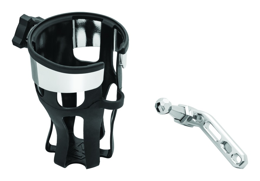 Kuryakyn Reflex Drink Holder With Perch Mount - RevZilla