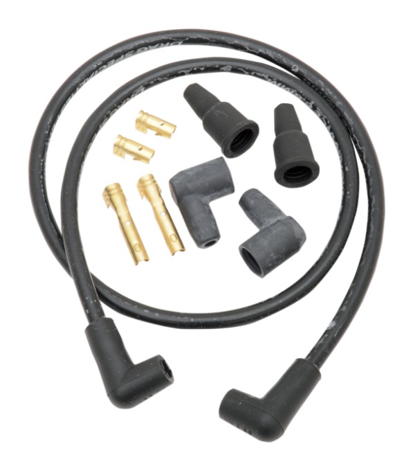 Drag Specialties 8.8 mm Universal Spark Plug Wire Kit For Harley - RevZilla