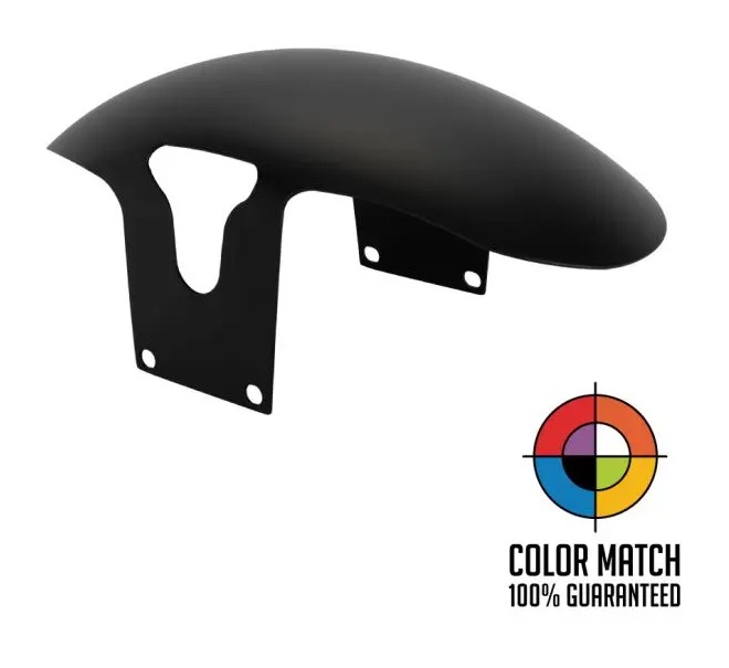 HogWorkz OE Color Matched Chopped Front Fender For Harley Fat Boy FLFB ...