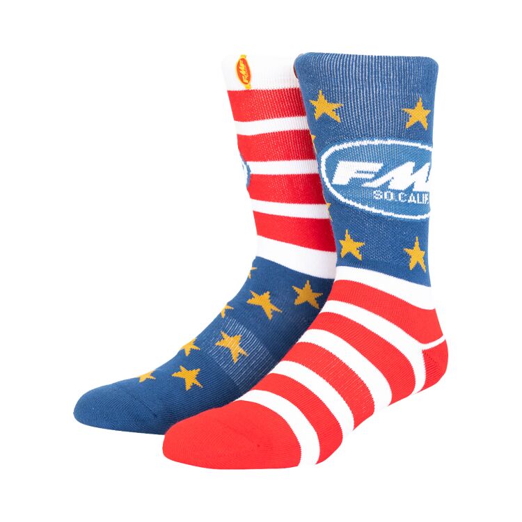 FMF Flagged Socks - RevZilla