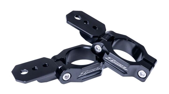 ZBroz Racing Tube Bracket Light / Accessory Mount - RevZilla