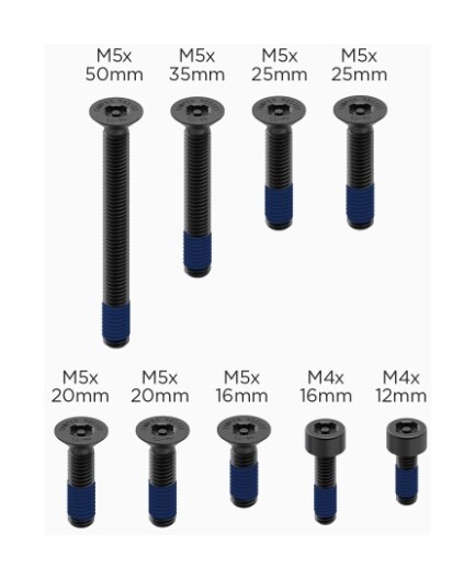 Quad Lock Anti-Theft Screw Kit - RevZilla