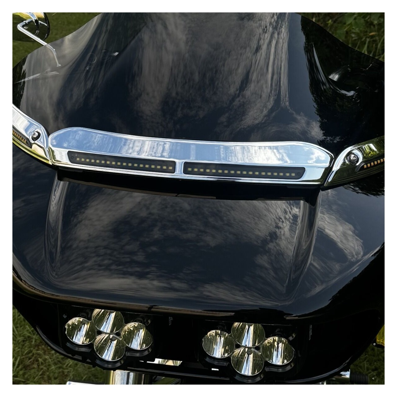 Custom Dynamics LED Windshield Trim For Harley Road Glide 2015-2025 ...