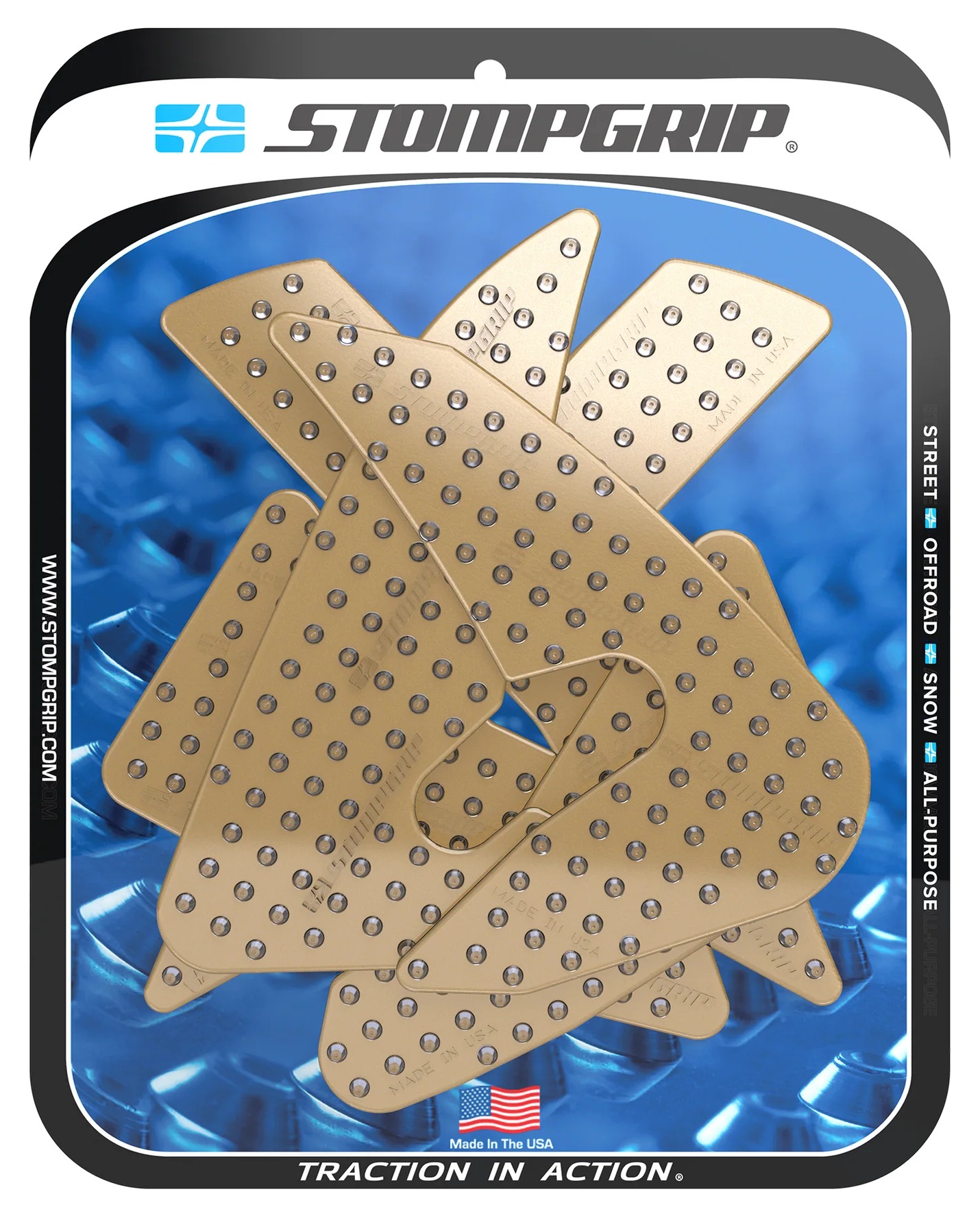 Stompgrip 3D Griptape Kit Yamaha 250cc-450cc 2023-2026 - RevZilla