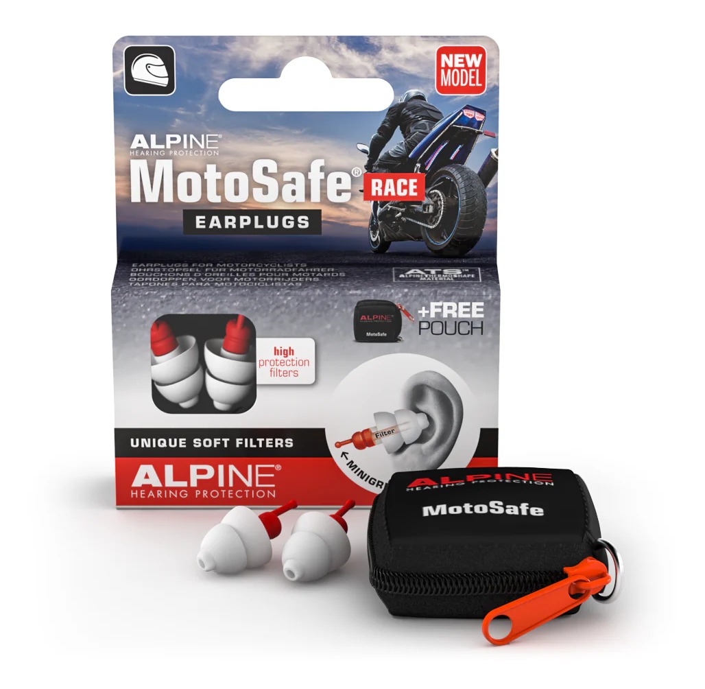 Alpine Hearing Protection Motosafe Race Earplugs - RevZilla