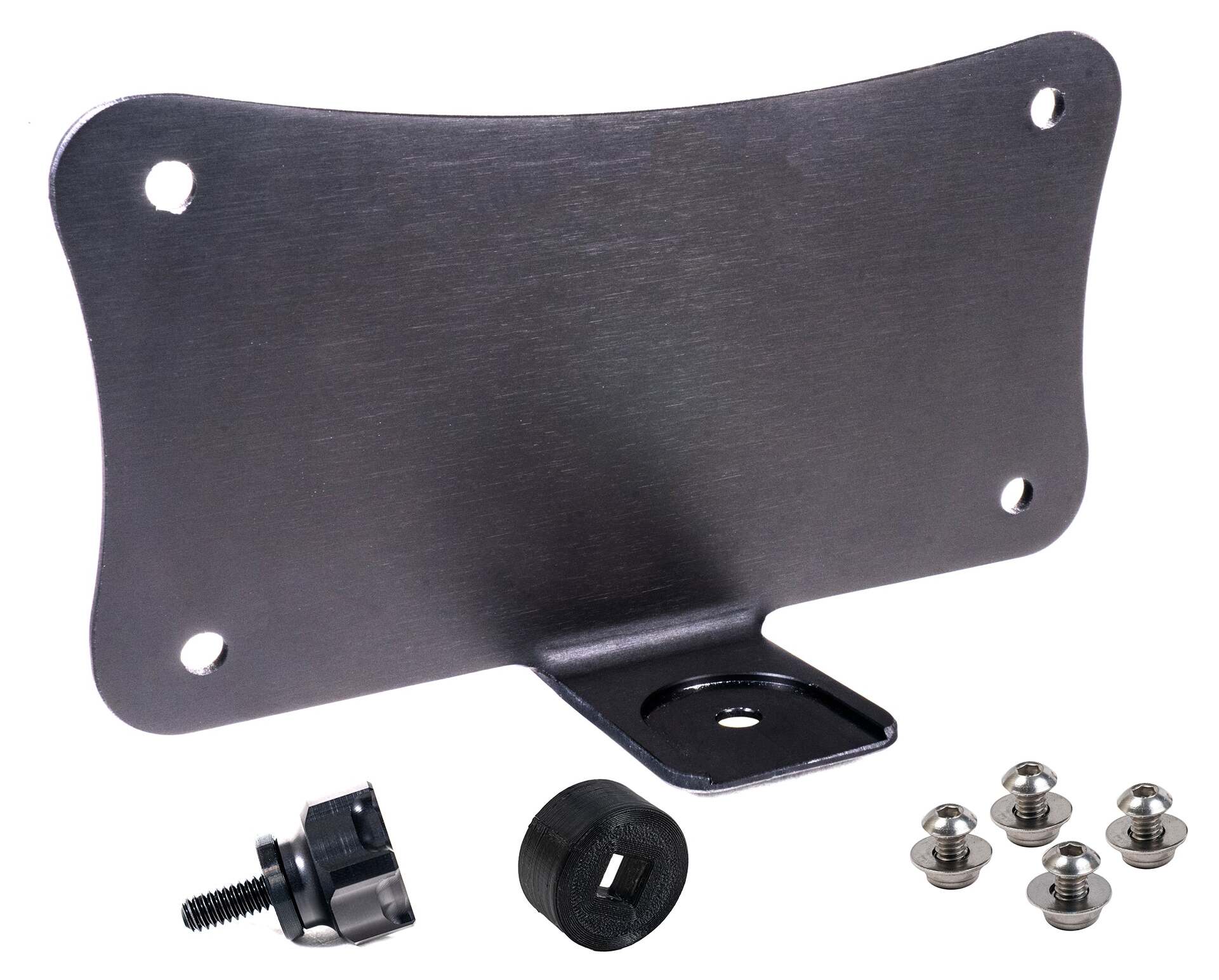 Hofmann Designs Quick Detach Upright License Plate Kit For Harley ...