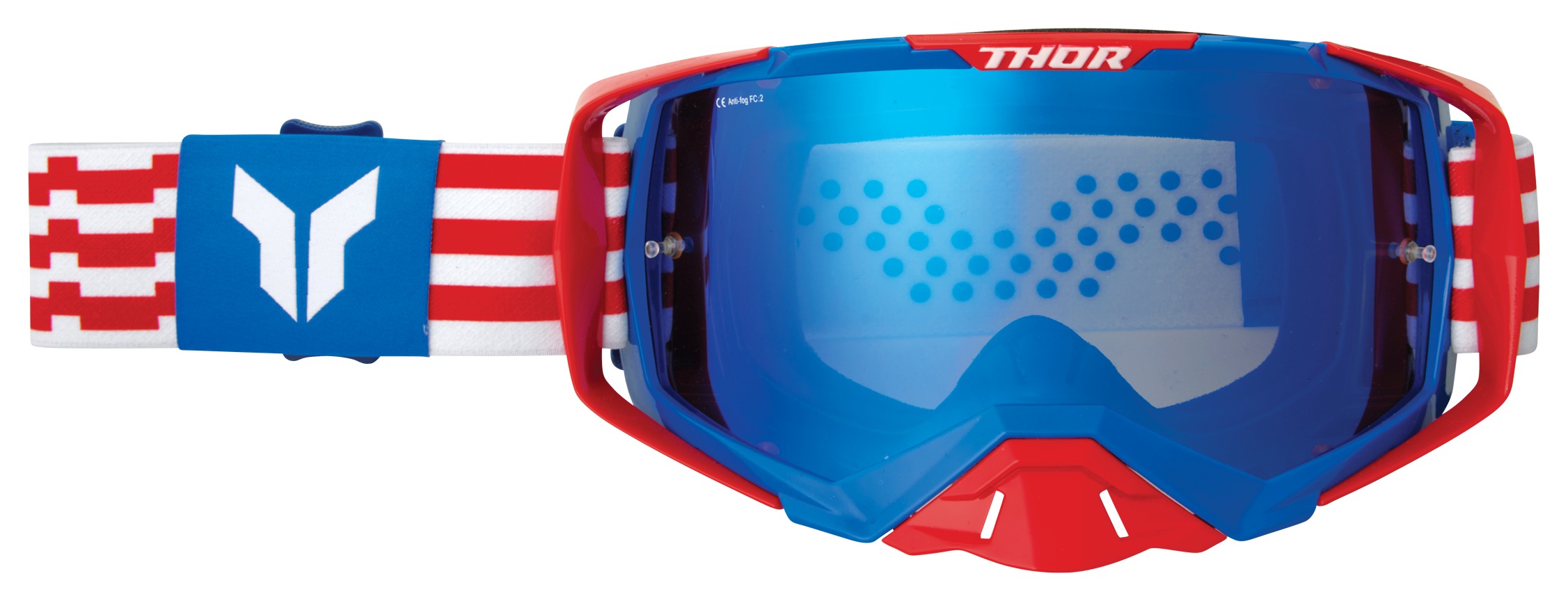 Thor Activate Patriot Goggles - RevZilla