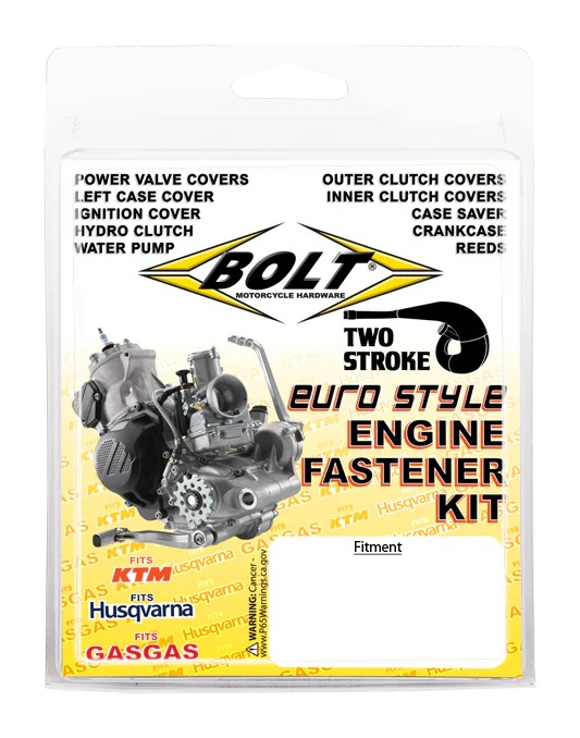 Bolt Hardware Engine Fastener Kit KTM 125cc-150cc 2023-2025 - RevZilla
