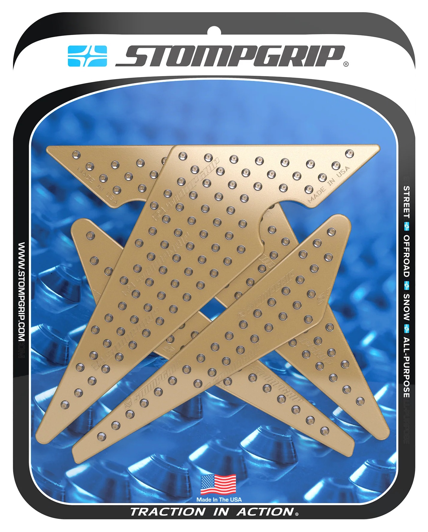 Stompgrip 3D Griptape Kit Yamaha 250cc-450cc 2014-2019 - RevZilla
