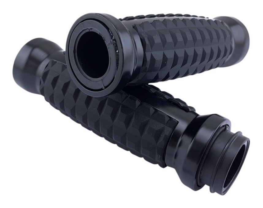 Drag Specialties Grenade Grips For Harley - RevZilla