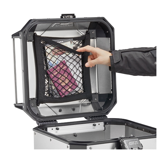 Givi E243 Outback EVO SMART 42L Top Case Elastic Net - RevZilla