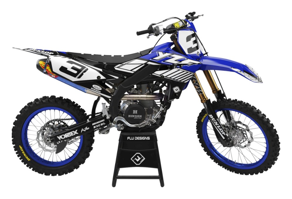 FLU Designs PTS 6 Graphics Kit Yamaha YZ 85 2015-2021 - RevZilla